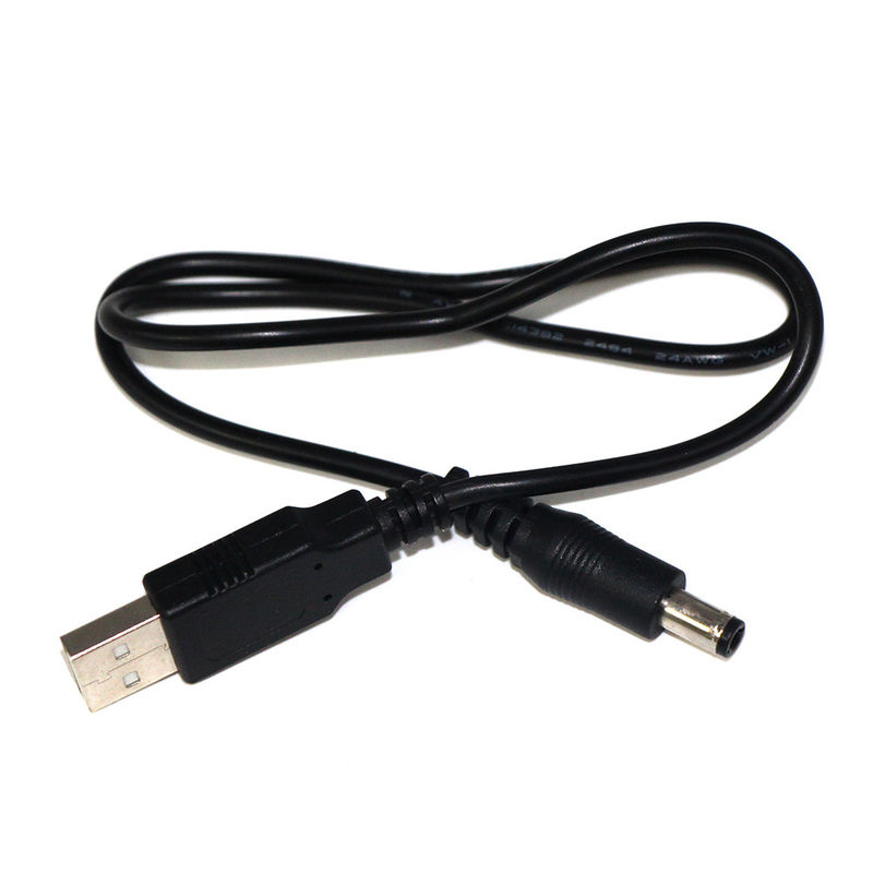 Universal USB to DC 5.5x2.1mm Power Cable with 8 Connector Tips for ...