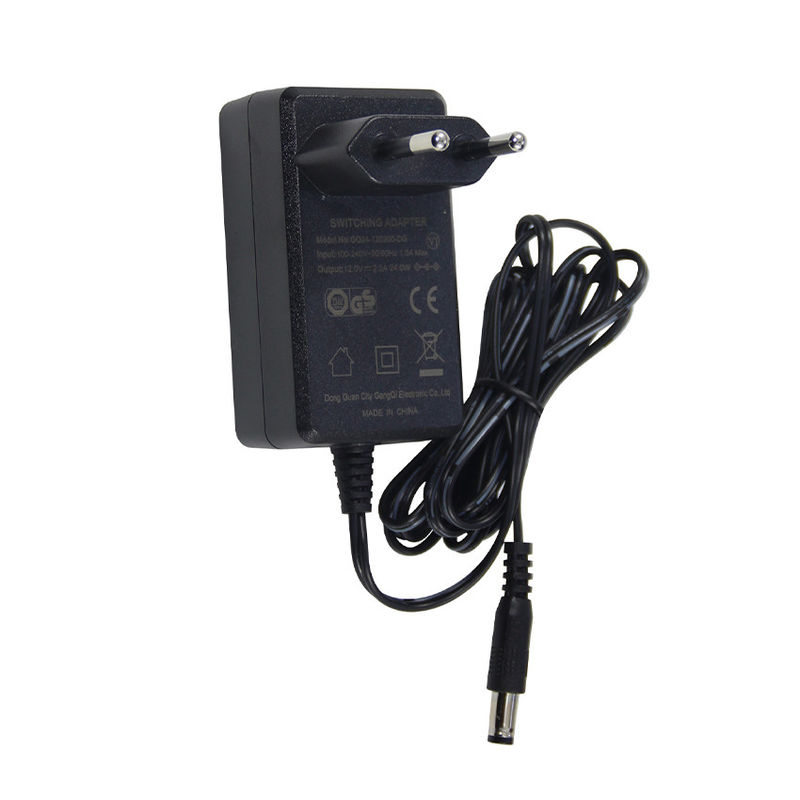 EU Plug 12V DC Power Adapter – European AC to DC Wall Charger for LED ...