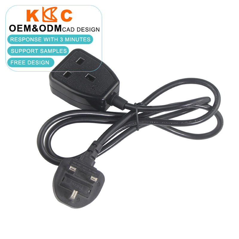 13A 250V BS Certified UK Power Cable