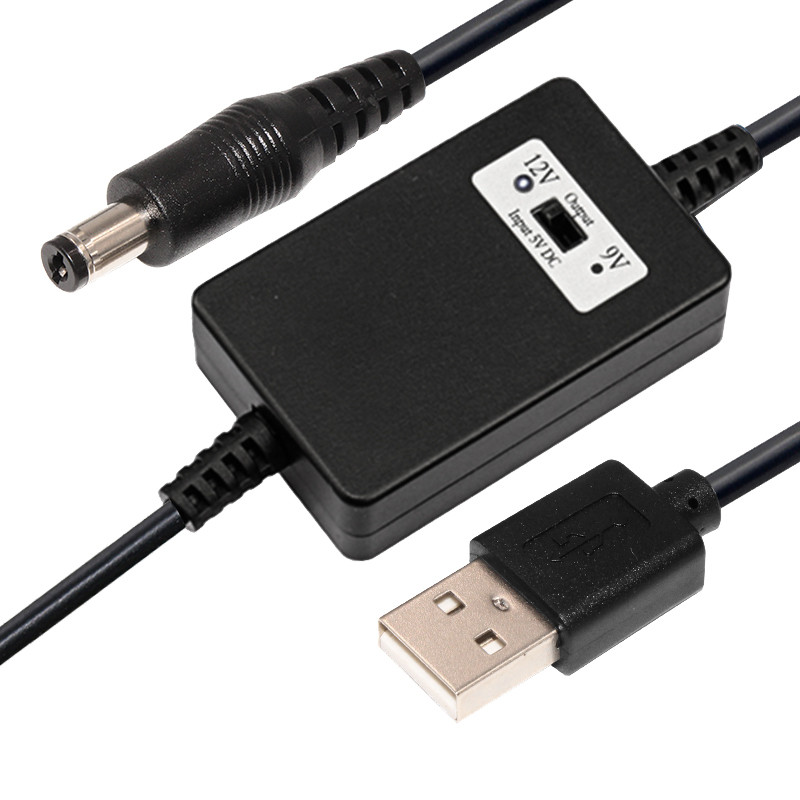 USB to DC Step Up Cable | 5V to 9V/12V Converter for Drones, Cameras ...