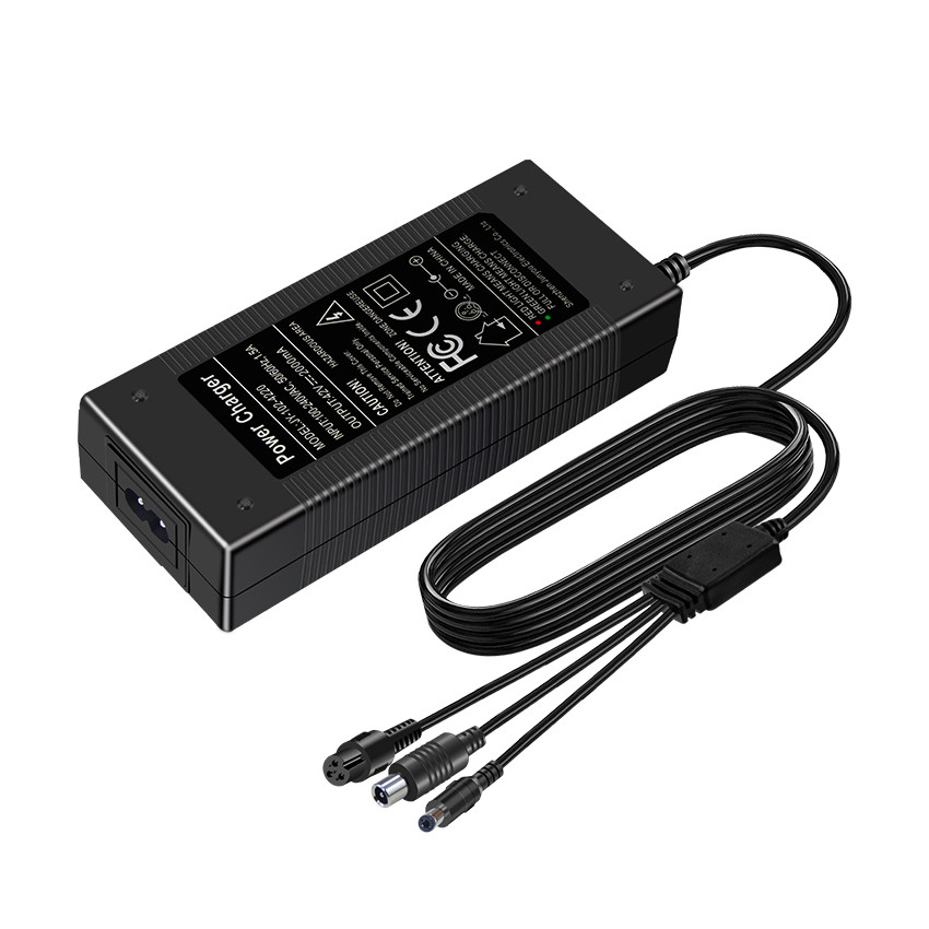 3-in-1 Universal Charger | 100-240V Input & 42V/2A Output | IEC C8 ...